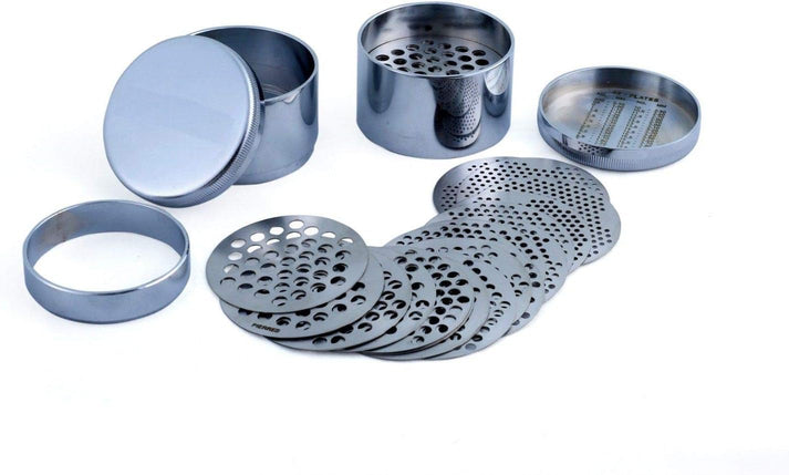 DIAMOND SIEVE 33 MM SET OF 42 PLATES JEWELRY TOOL MEASURE GEMSTONES EC ...